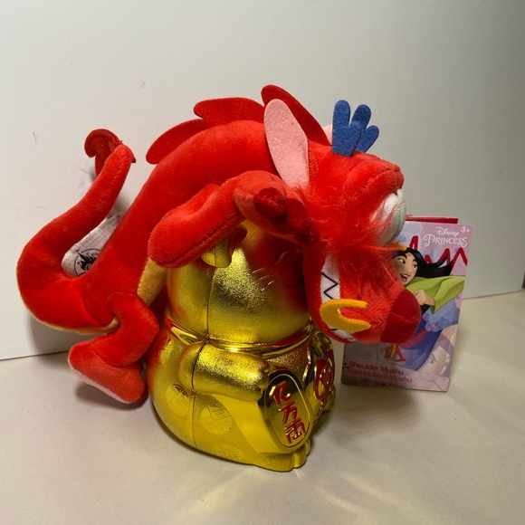 Disney | Toys | Disney Parks Mushu Shoulder Plush Pal | Poshmark
